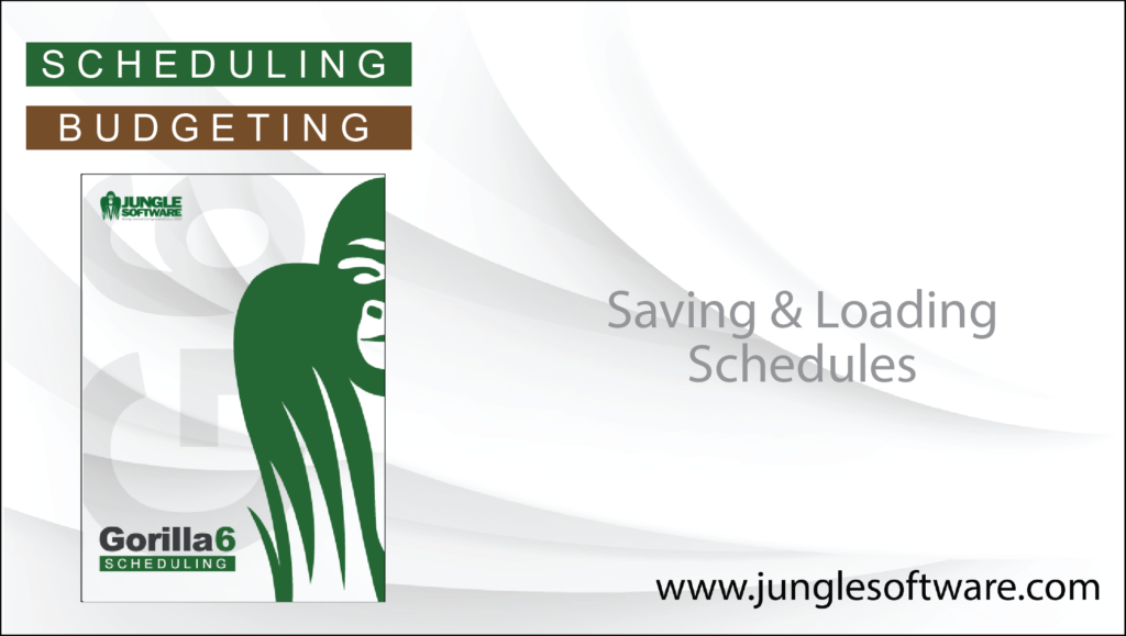 Training Videos - GORILLA SCHEDULING 6 - Jungle Software